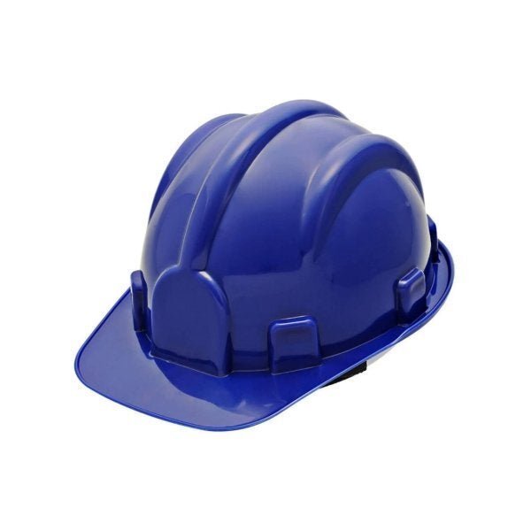 Capacete De Segurança Com Carneira para Obra Construção Civil - Azul ...