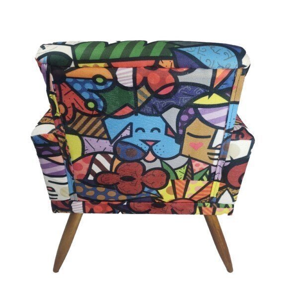 Poltrona Romero Britto Nina | MadeiraMadeira