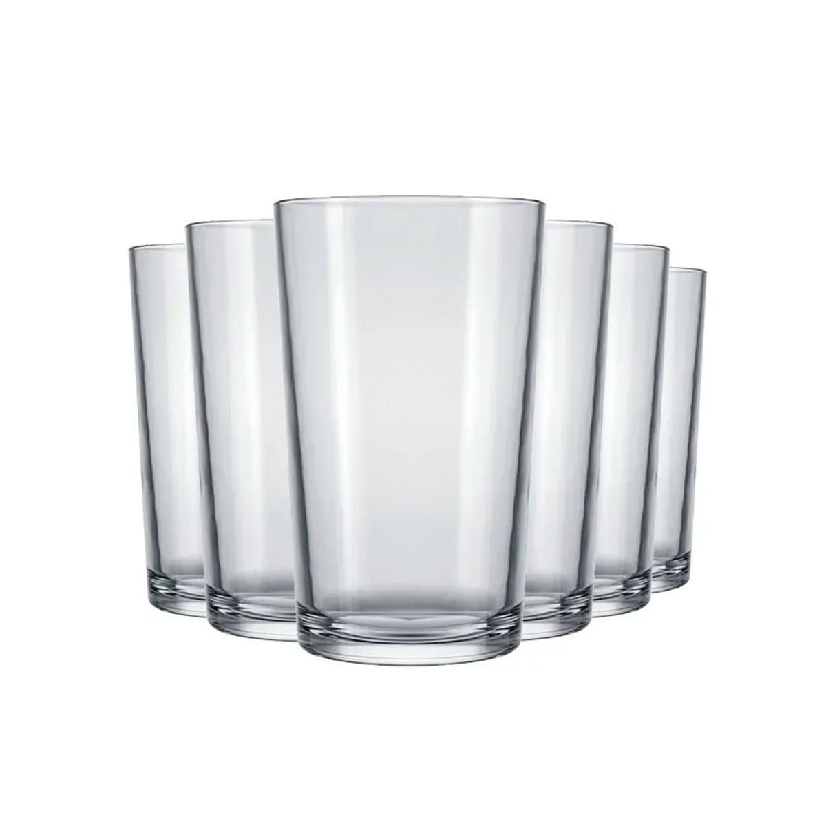 Copo Long Drink para Bar 340ml 6 Unidades - Nadir 2606/030 | MadeiraMadeira