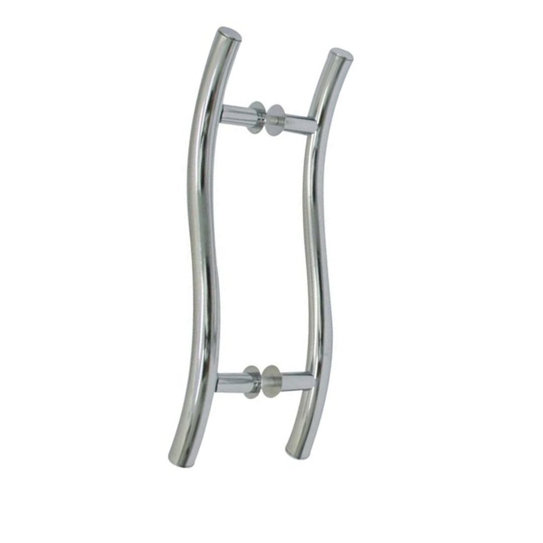 Puxador Duplo 3054 40cm - Alumínio Polido VESFER | MadeiraMadeira