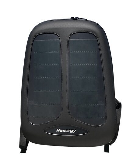 Mochila Solar Hanergy Solartank de 7.17W com PowerBank USB 5000mAh ...
