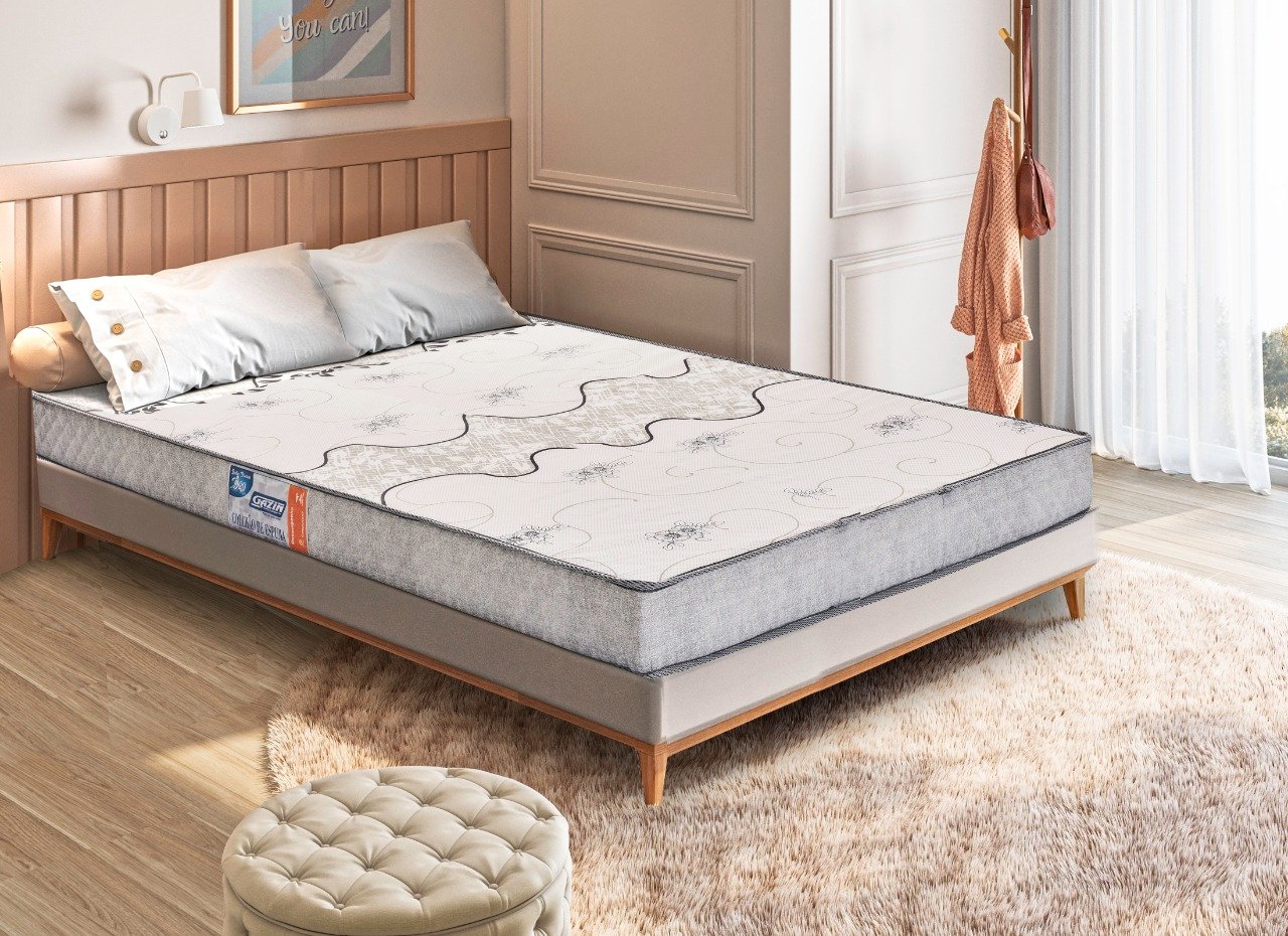 COLCHÃO CASAL SUPREME BRANCO 138X188X12 CM ESPUMA D20 - COLCHÕES GAZIN ...