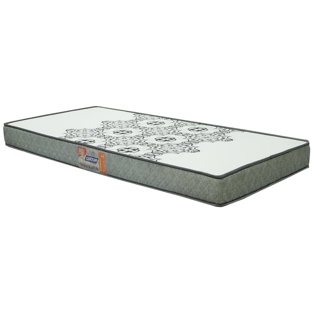 Colchão Solteiro 78x188cm Supreme Espuma D20 Alt 12 Branco - Gazin ...