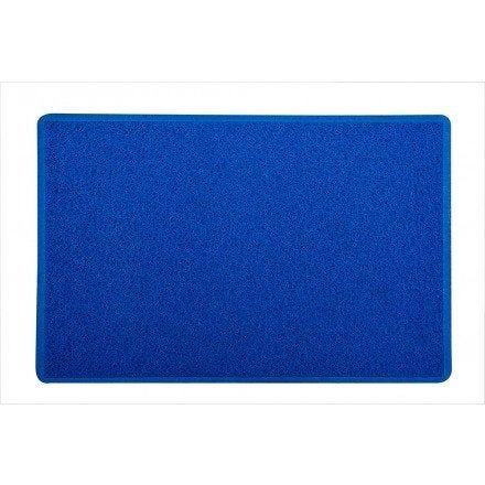 Capacho Vinil Silver 10mm Azul Royal 60cmx150cm Kapazi | MadeiraMadeira