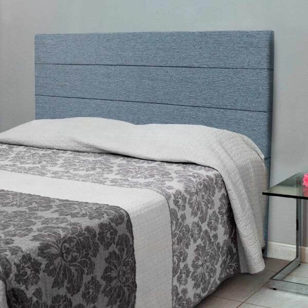 Cabeceira Viúva Sofia Df Box - Linho Marrom - Viúva | MadeiraMadeira