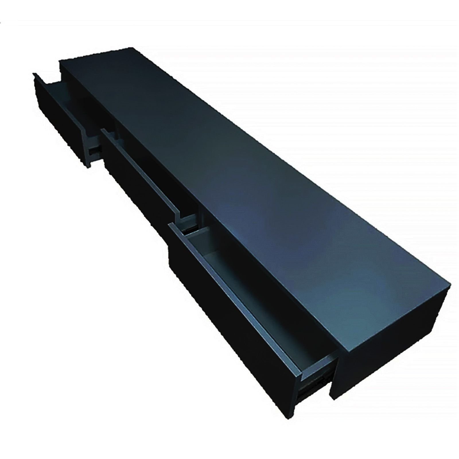 Bancada Marplan de 1,20m Organização para Seu Salão - Preto ...