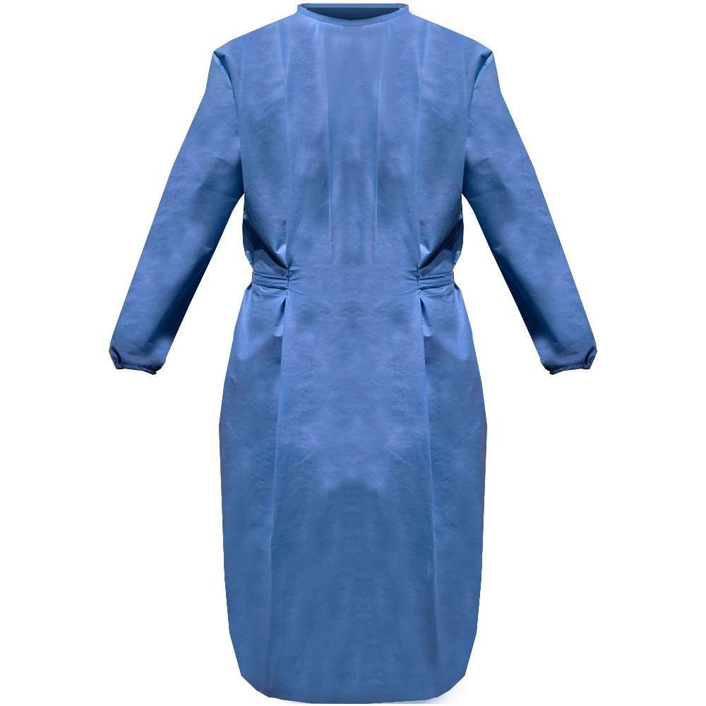 Kit 10 Avental Jaleco Descartável Manga Longa Tnt 40grs Fa Maringá ...