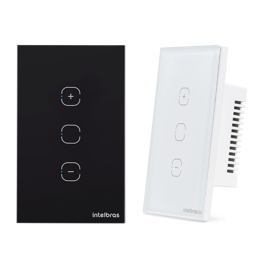 Interruptor Dimmer Touch Smart Wi-Fi Intelbras EWS 1101 | MadeiraMadeira