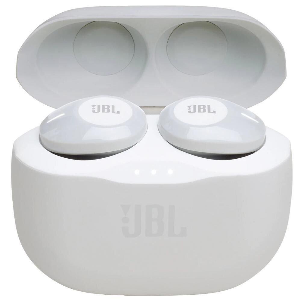 Fone de Ouvido Jbl sem Fio Bluetooth T120Tws Branco | MadeiraMadeira