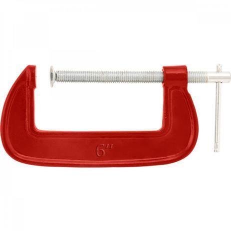 Grampo Tipo C 6” ferro fundido leve - Nove54 | MadeiraMadeira