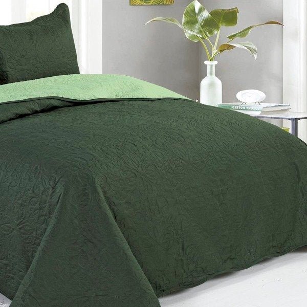 Kit Colcha King Patchwork Ultrasonic 03 Peças Márcia Musgo Realce ...