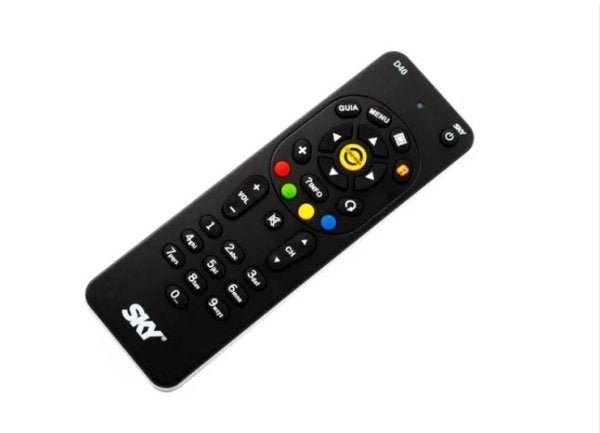 Controle Remoto Sky / Modelo D40 - para Receptores Sky Livre Ou Pré ...