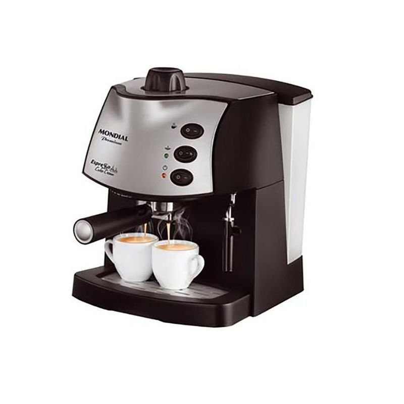 Cafeteira de Café Espresso Mondial Cream Premium - 110v | MadeiraMadeira