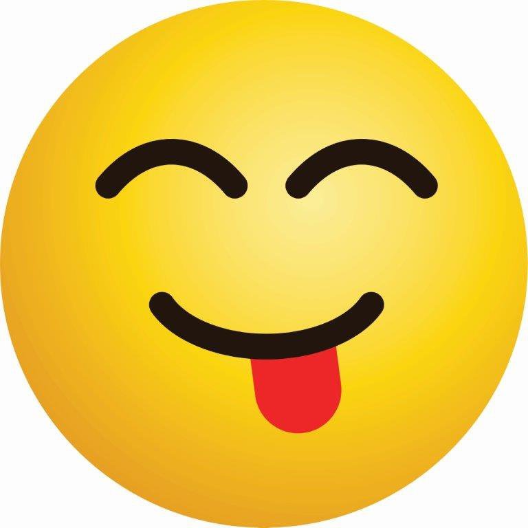 Adesivo de Parede Emoji Delícia | MadeiraMadeira