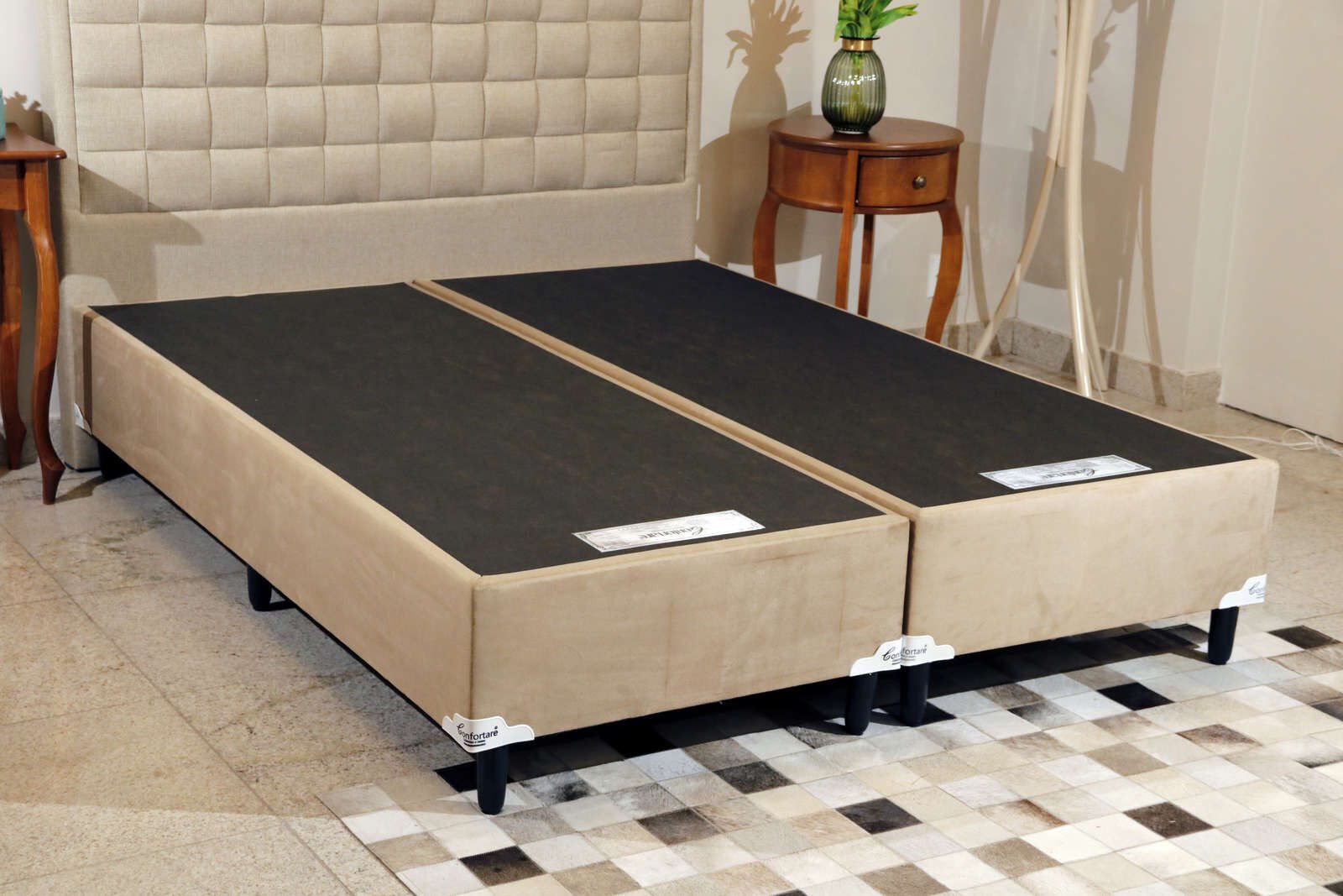 Base Box Bipartida Casal Queen | MadeiraMadeira