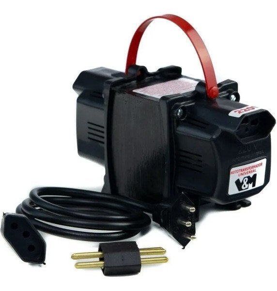 Auto Trafo Transformador 1500 VA Bivolt V&M 3 Pinos Tripolar ...
