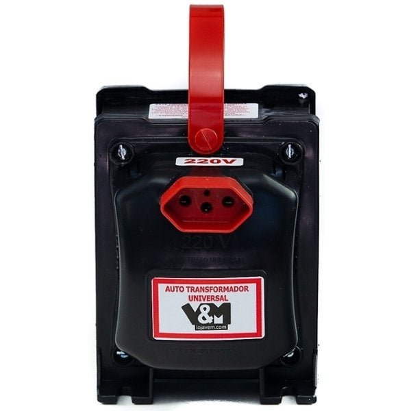 Auto Trafo Transformador 7000va Bivolt V&M Tripolar 3 Pinos ...