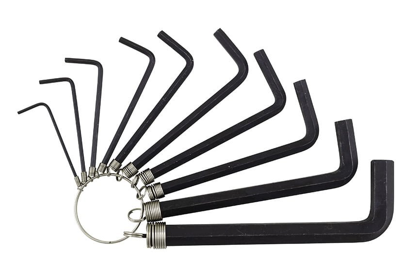 Chave Allen profissional 10 peças Western | MadeiraMadeira