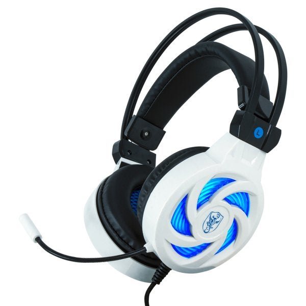 Fone de Ouvido Headset Gamer P2 LED USB Pc/Ps4 Branco L48 | MadeiraMadeira