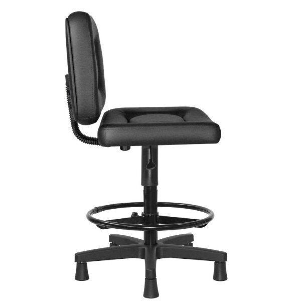 Cadeira Caixa Executiva Preta Sintético Siena Cb 1470 | MadeiraMadeira