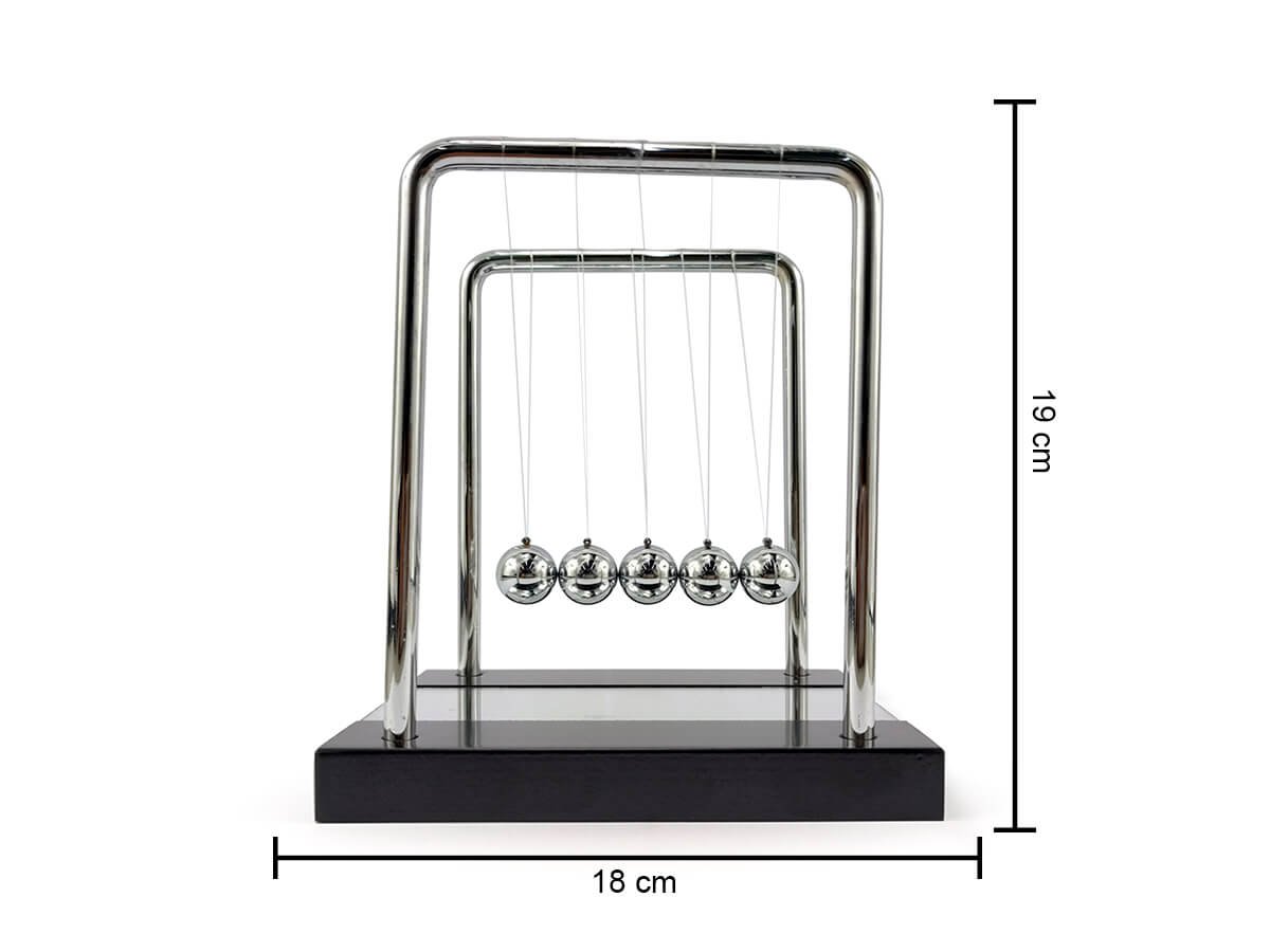 Pendulo De Newton Grande Clássico Decoração Enfeite de Casa Mesa ...