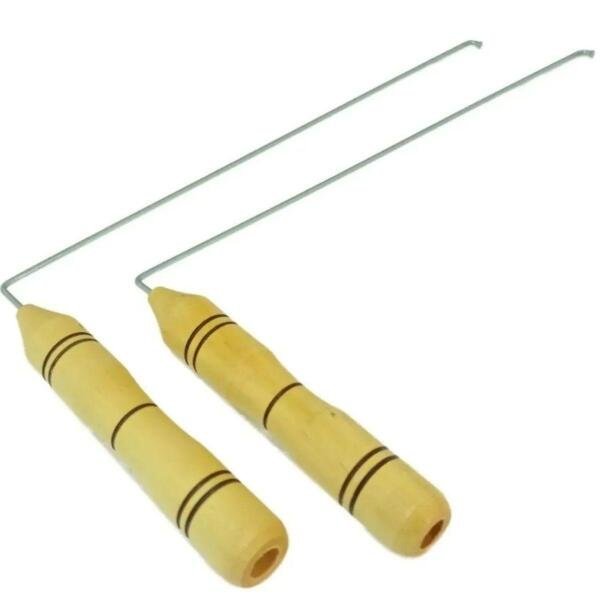 Dual Rod em Madeira para Radiestesia | MadeiraMadeira