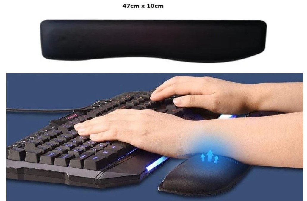 Kit Office 8 - Teclado e Mouse com Fio USB Multilaser + Apoio P/Teclado ...