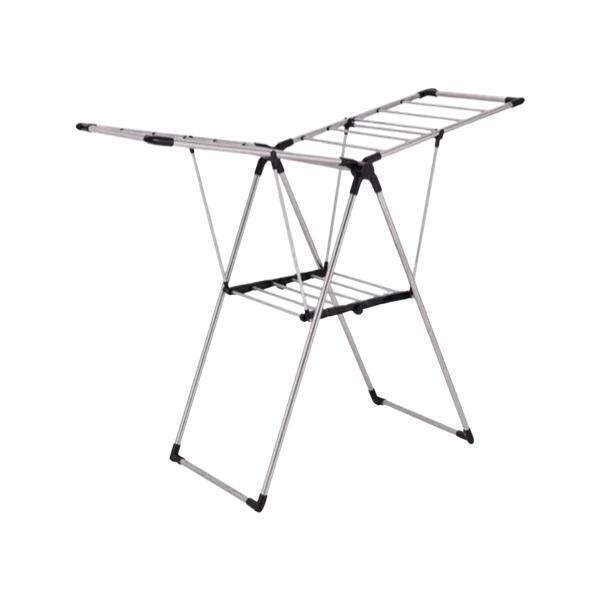 Varal De Chão Inteligente Portátil Dobrável Em Aço Inox | MadeiraMadeira