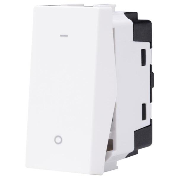 Módulo Interruptor Bipolar 20A Branco N1101.7 Bl Linha Unno | MadeiraMadeira