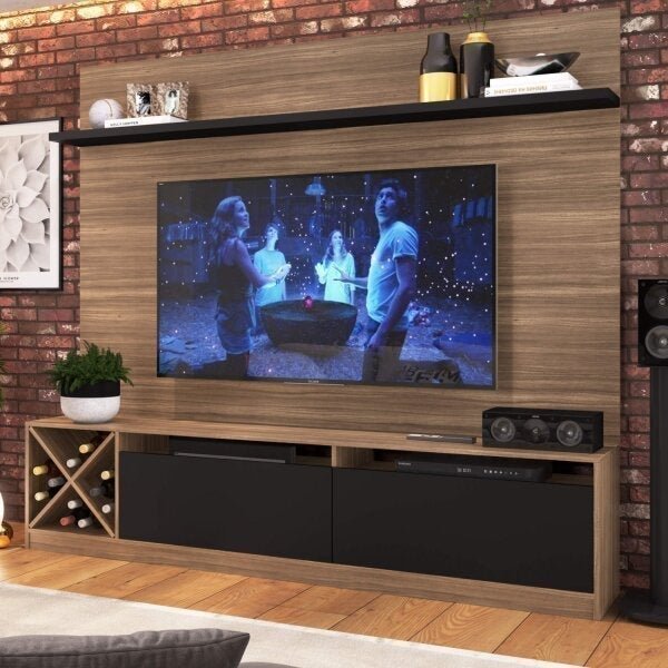 Estante Home para TV até 60 Polegadas e Adega Vercelli Quiditá ...