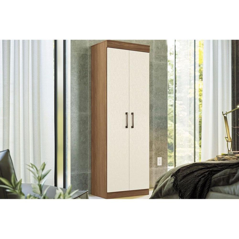 Armário Sapateira Casal Star C/ 2 Portas Jatobá/areia - Santos Andirá ...