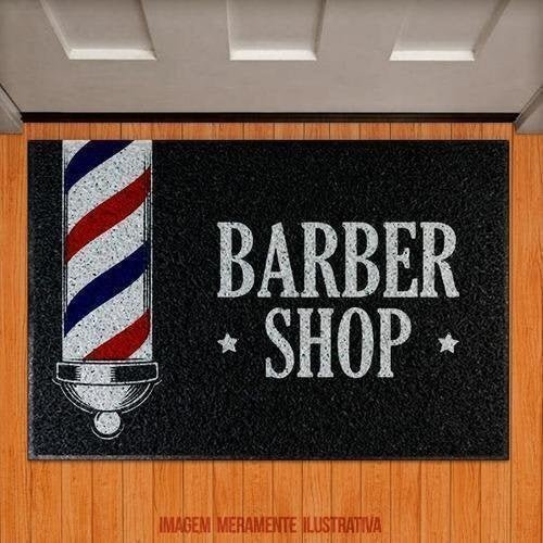 Tapete Capacho - Baerbearia Barber Shop | MadeiraMadeira
