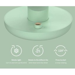 Mini Ventilador sem Fio - Branco | MadeiraMadeira