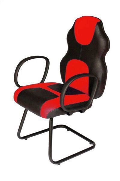 Cadeira Gamer Interlocutor Linha Gamer Racing Vermelho | MadeiraMadeira