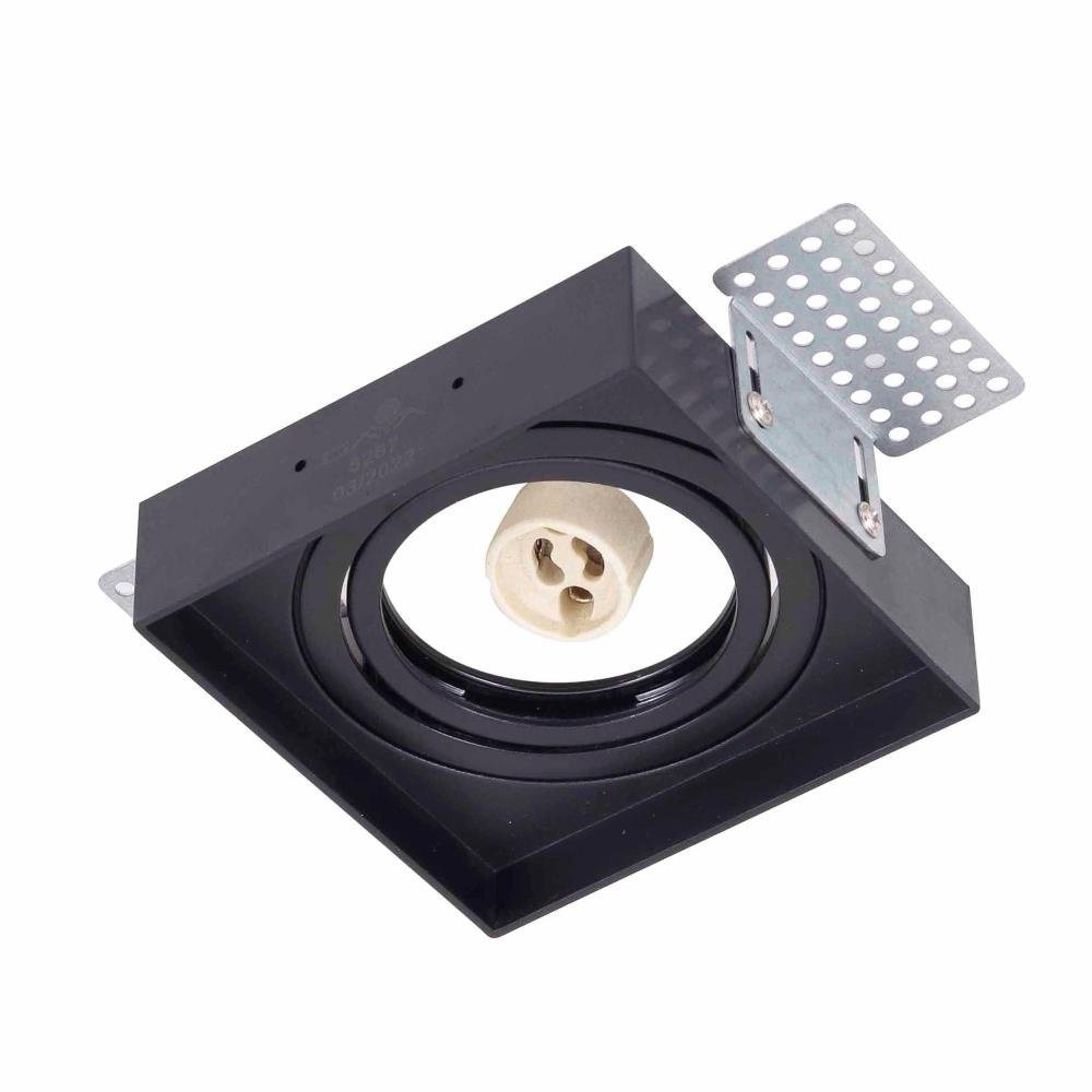 Spot No Frame Ar70 Preto - Inclui Soquete Para Lampada Gu10 ...