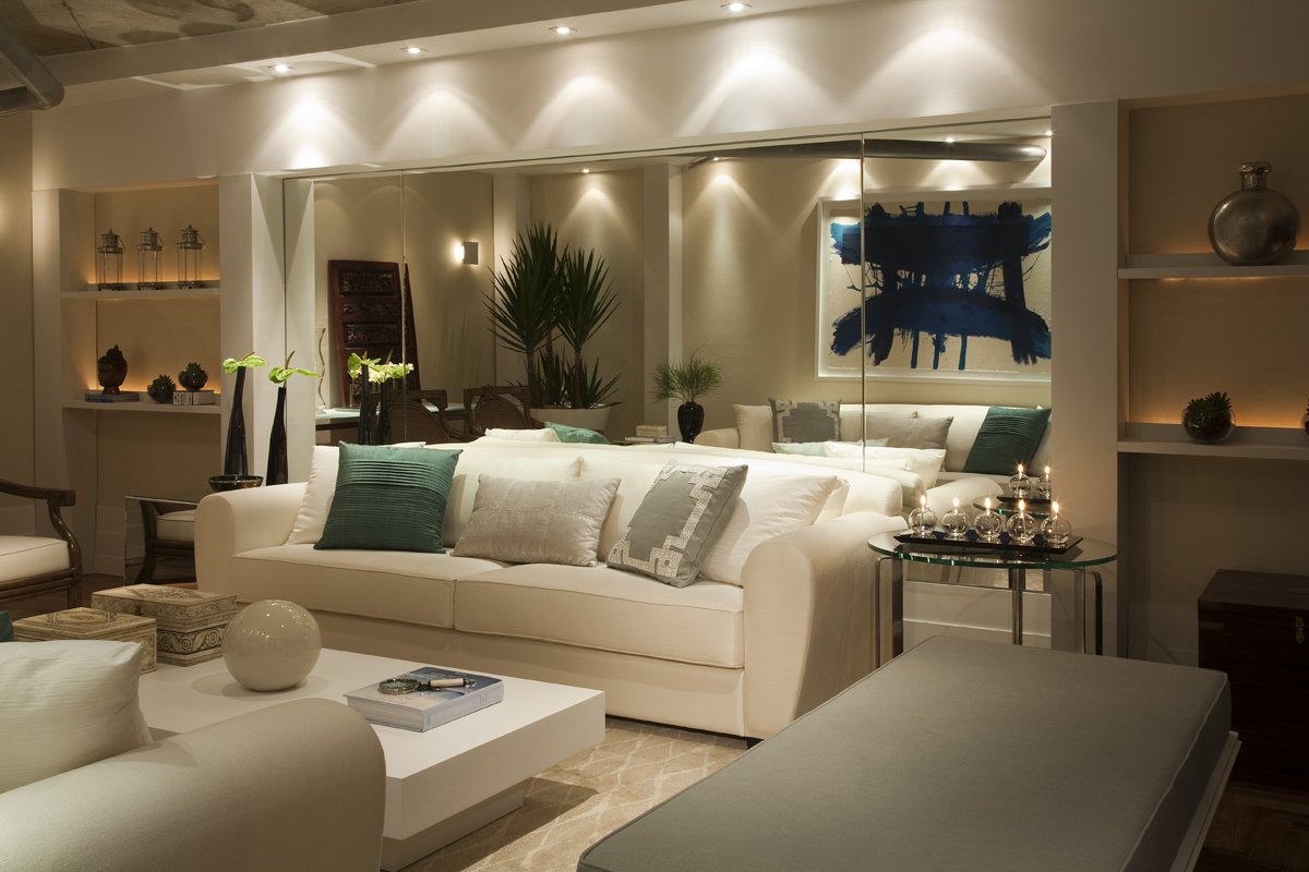 KIT 5 Spots Embutir AR111 Redondo Branco Recuado - SaveEnergy | MadeiraMadeira