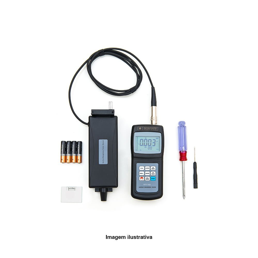 Rugosìmetro Portátil Digital Ra Rz Rq e Rt com Bluetooth Metrotokyo MTK ...