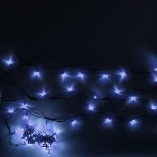 Pisca Pisca Azul Led Natal 8 Funções 100 Leds 9m | MadeiraMadeira