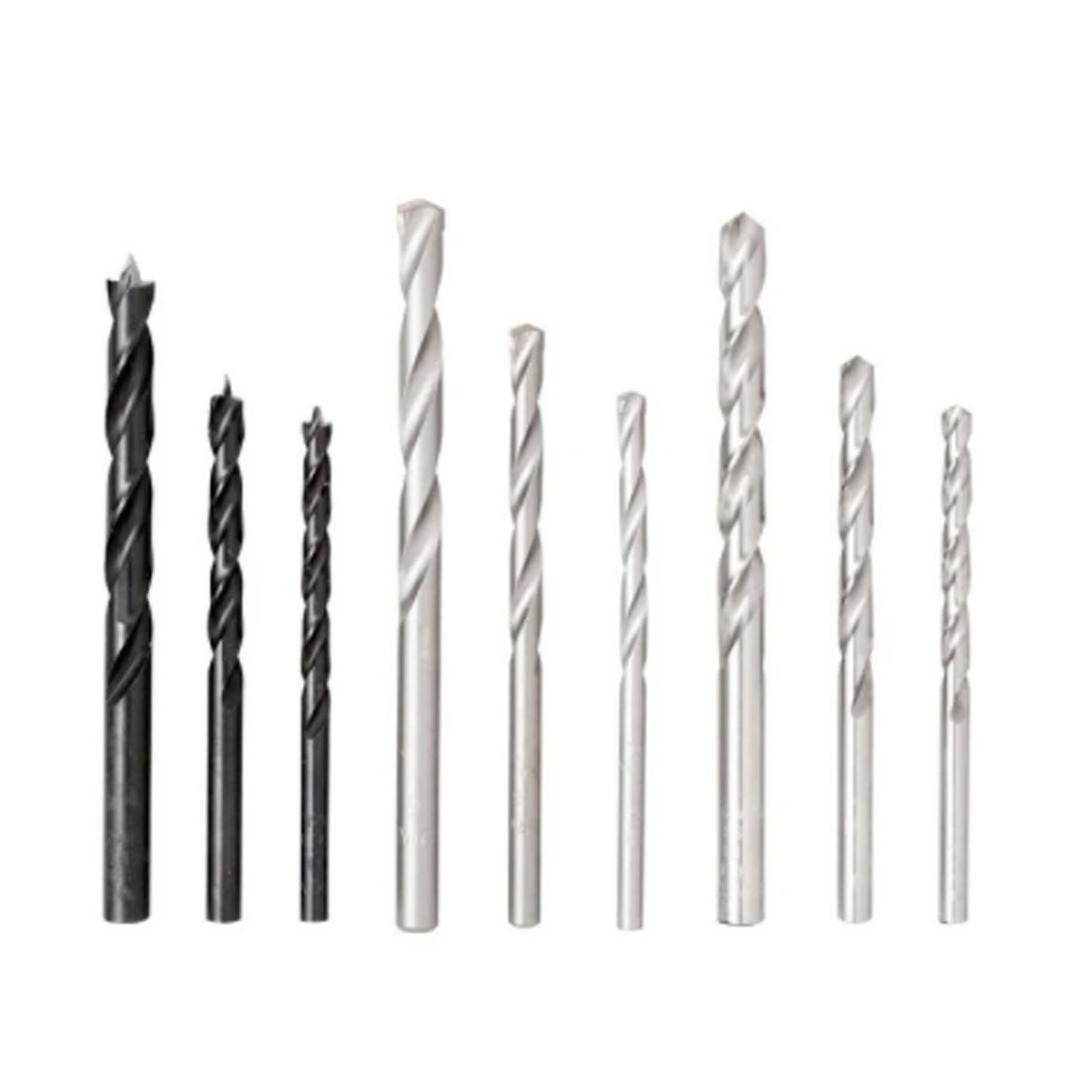 Conjunto de Brocas de 3 Pontas 9 Peças 5a8mm IW5009 | MadeiraMadeira