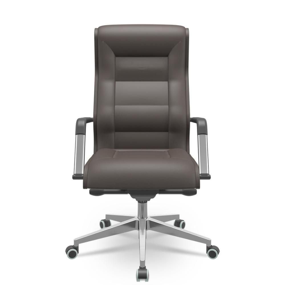 Cadeira Realli Presidente Excêntrico Café | MadeiraMadeira