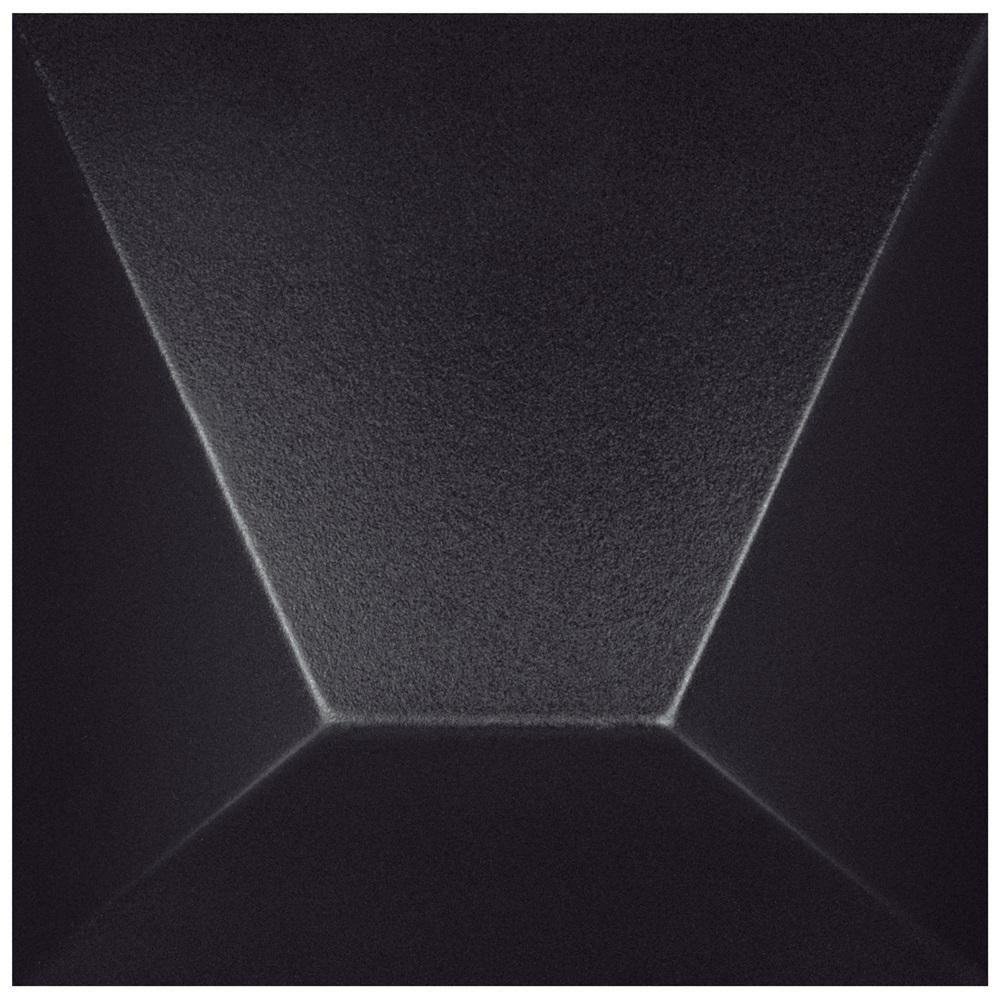 Revestimento Brilhante Borda Bold Block Preto 15,4x15,4cm | MadeiraMadeira