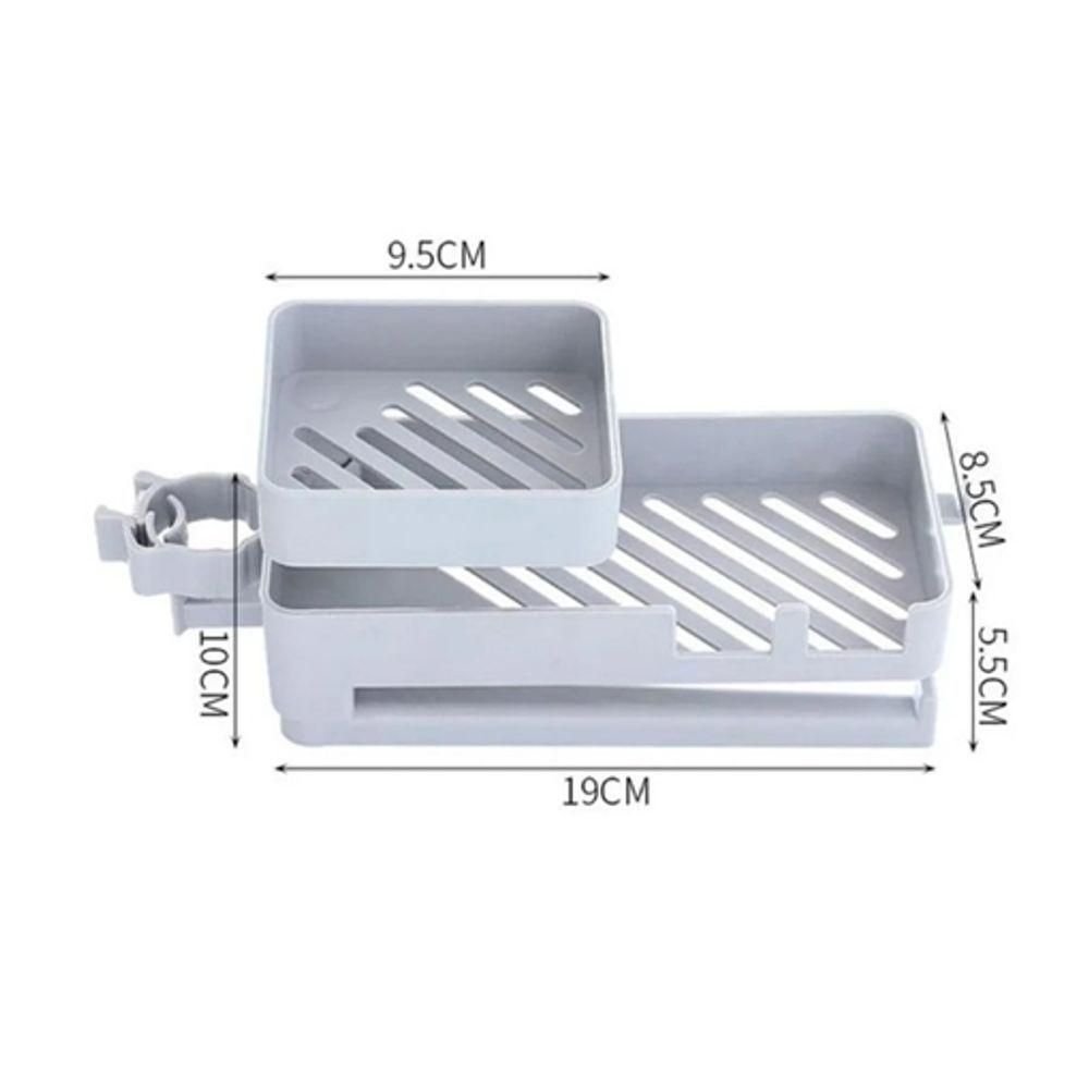Suporte para Organização de Louças com Varal Embutido e Design Dobrável ...