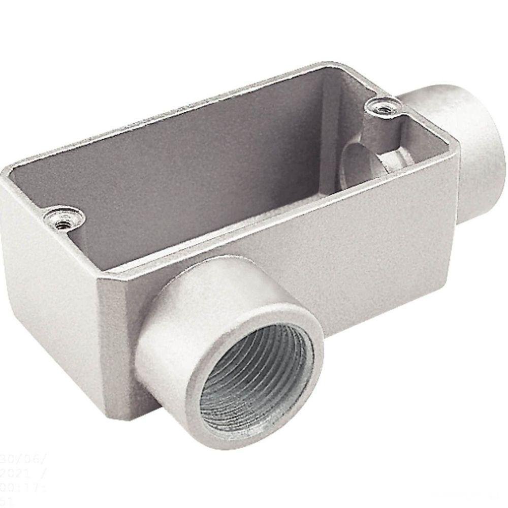 Condulete Fixo 2.1-2" Tipo "lr" - com Tampa - Rosca Bsp - com Pintura ...