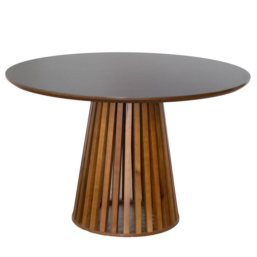 Mesa de Jantar Talia Premium 120cm 6 Lugares Cor:amadeirado ...
