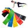 Importado Kit 5 Fitas Elásticas Musculação Fisioterapia Exercício ...