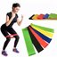 Importado Kit 5 Fitas Elásticas Musculação Fisioterapia Exercício ...