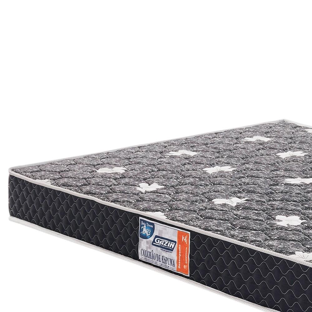Colchão Casal GAZIN Firme Gazin D33 138 X 188 X 17 Cinza Dream ...