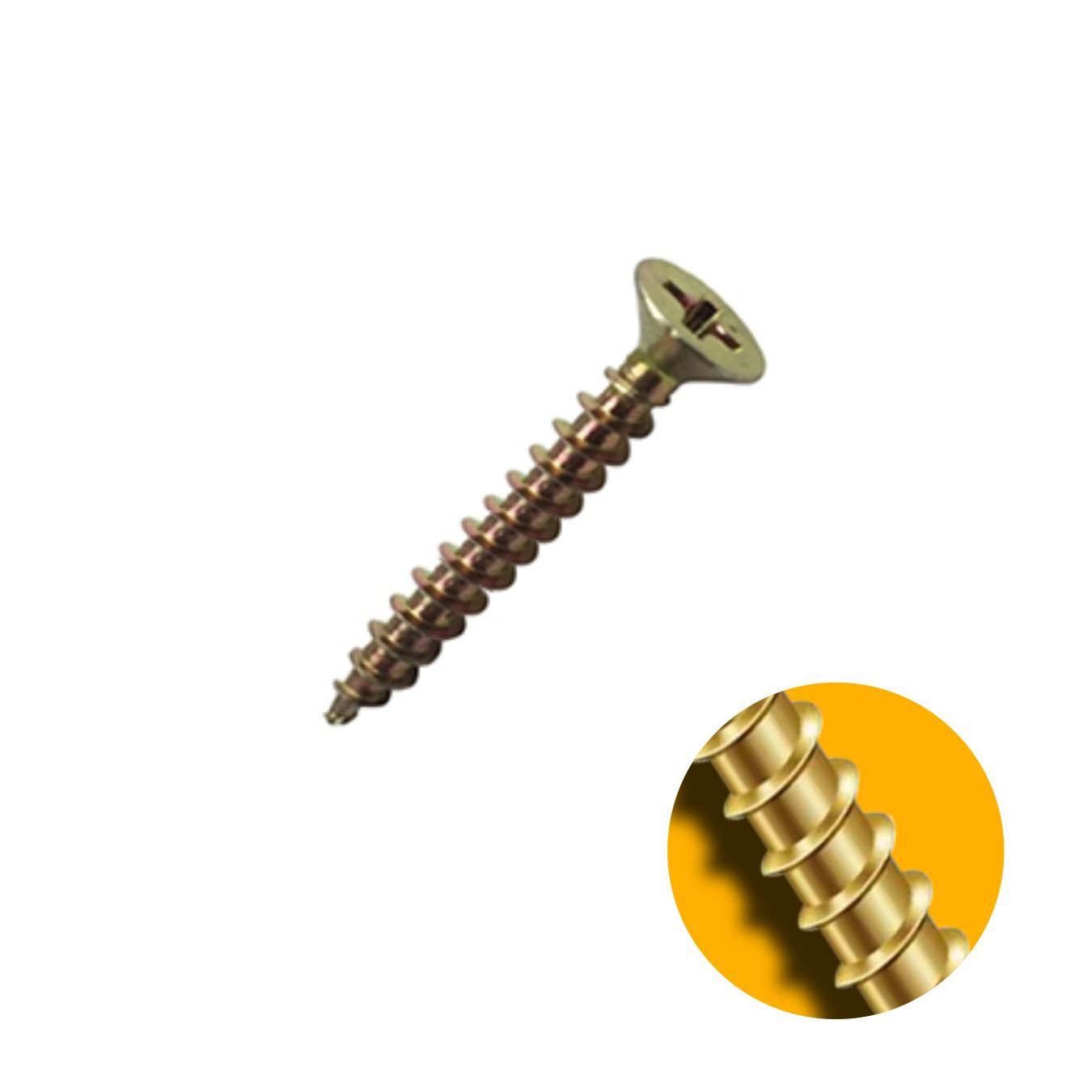 Parafuso Chipboard Cabeça Chata Phs Bi 3,5x35 Caixa 100 Pçs ...