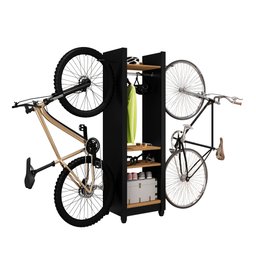 Multiuso Bike Lancy Freijó Preto | MadeiraMadeira