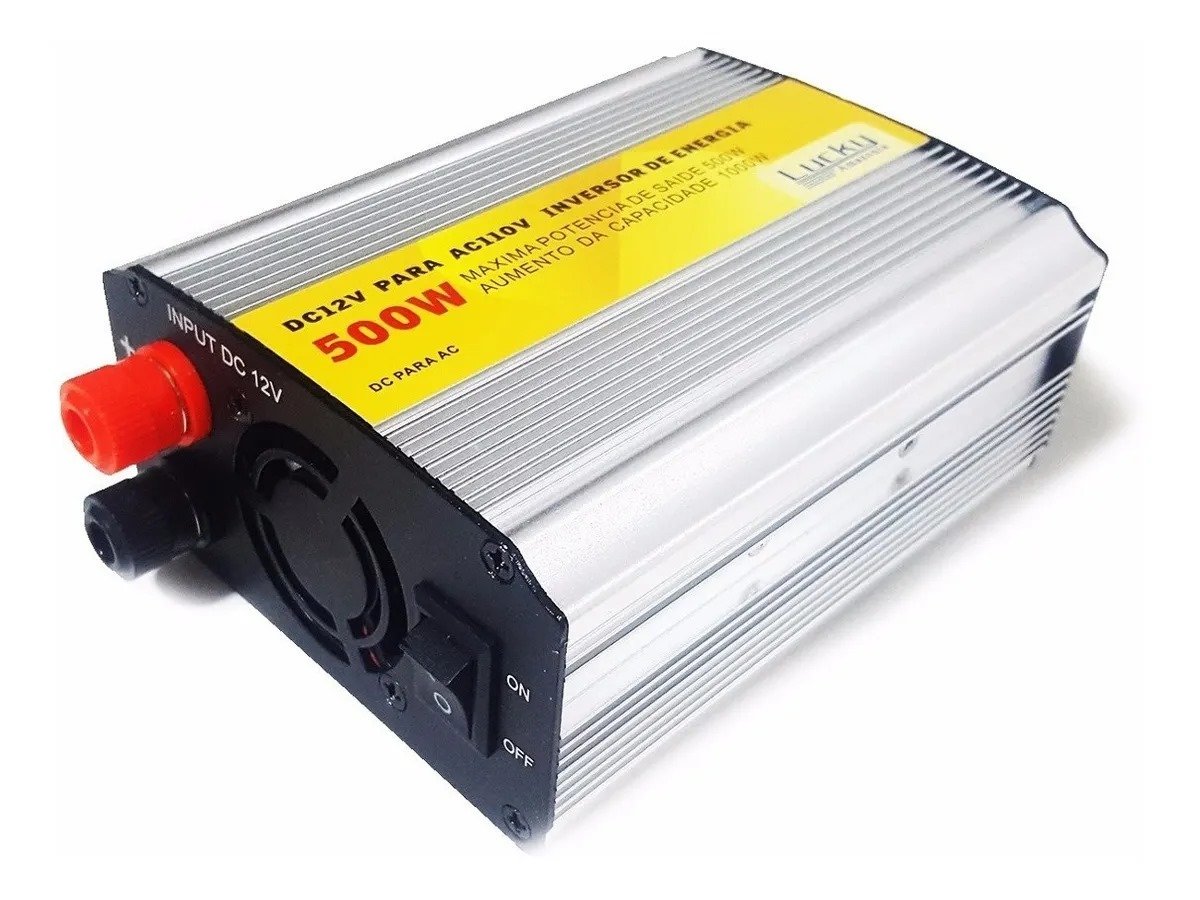 Inversor de Energia 500w Transformador Conversor 24v P/110v ...